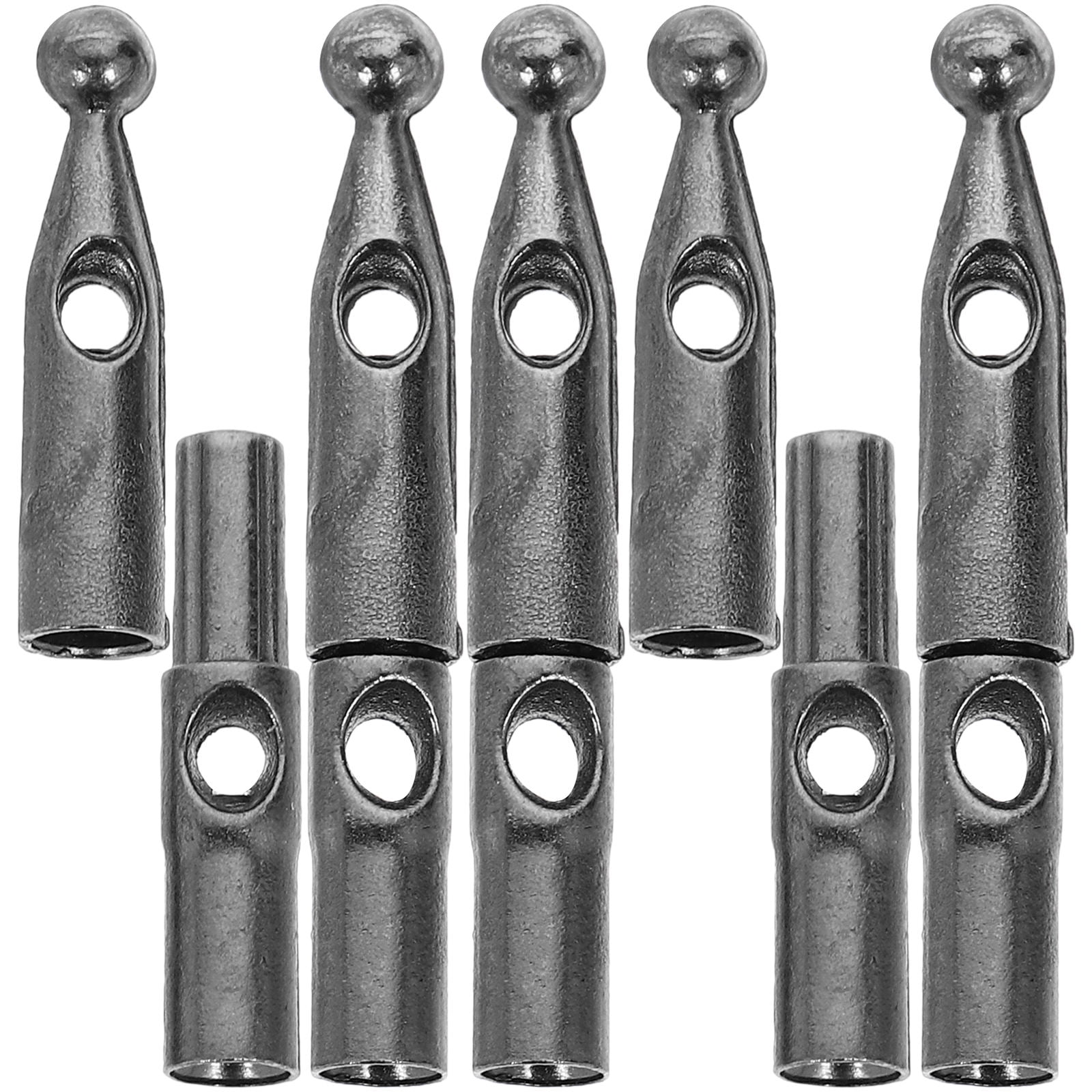 Pawsdot 10Pcs Black Metal Umbrella Repair Caps for Practical Design ...