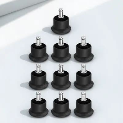 Pawsdot Chairs Accessories Furniture Leg Plug Iron 10pcs 2.6*1.8*1.8in ...