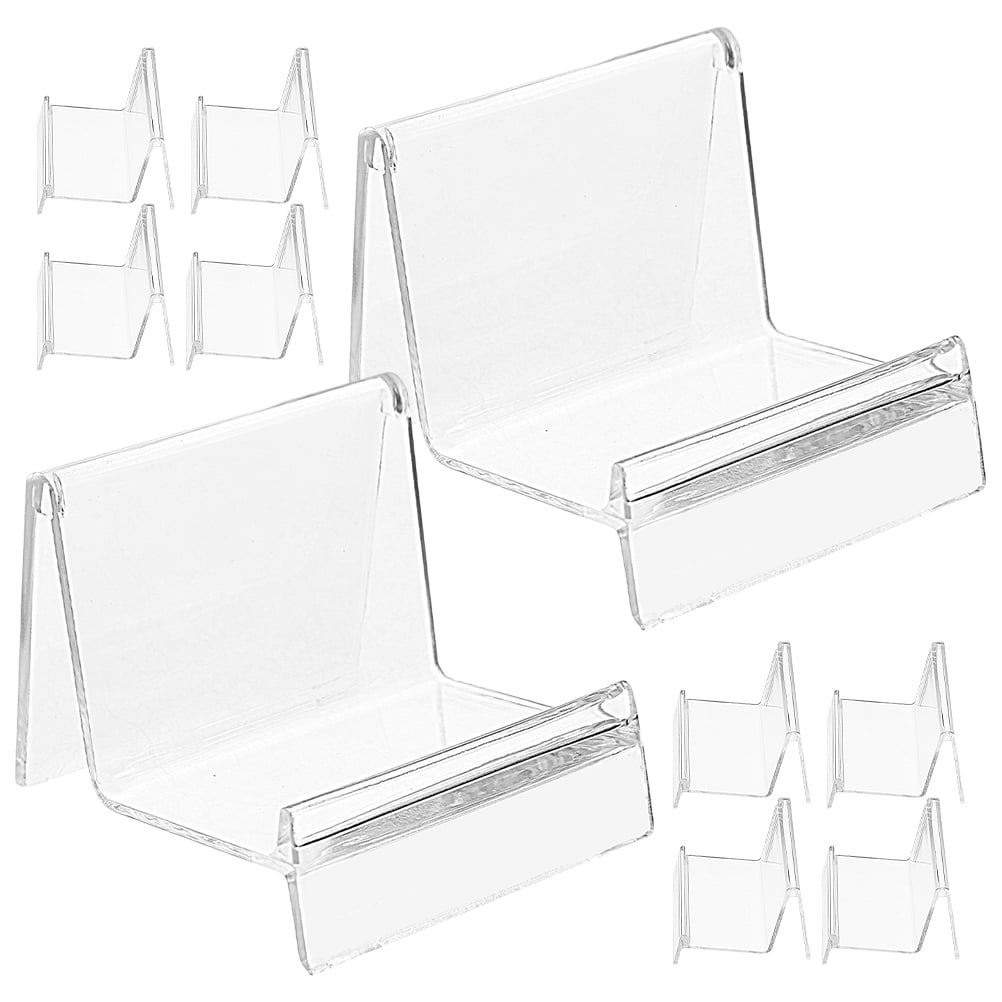 Pawsdot 10Set Transparent Display Rack Plastic Business Card Display ...