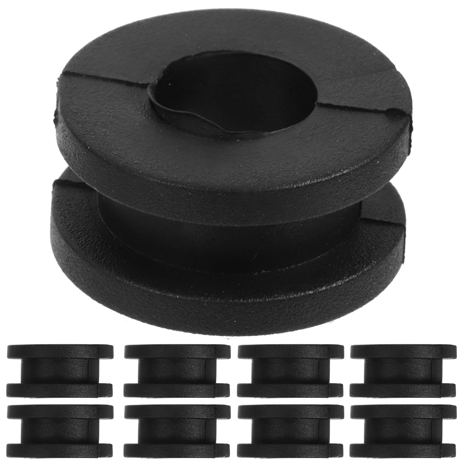 Pawsdot 10Pcs Black Motorcycle Rubber Gaskets Easy Install Replacement ...