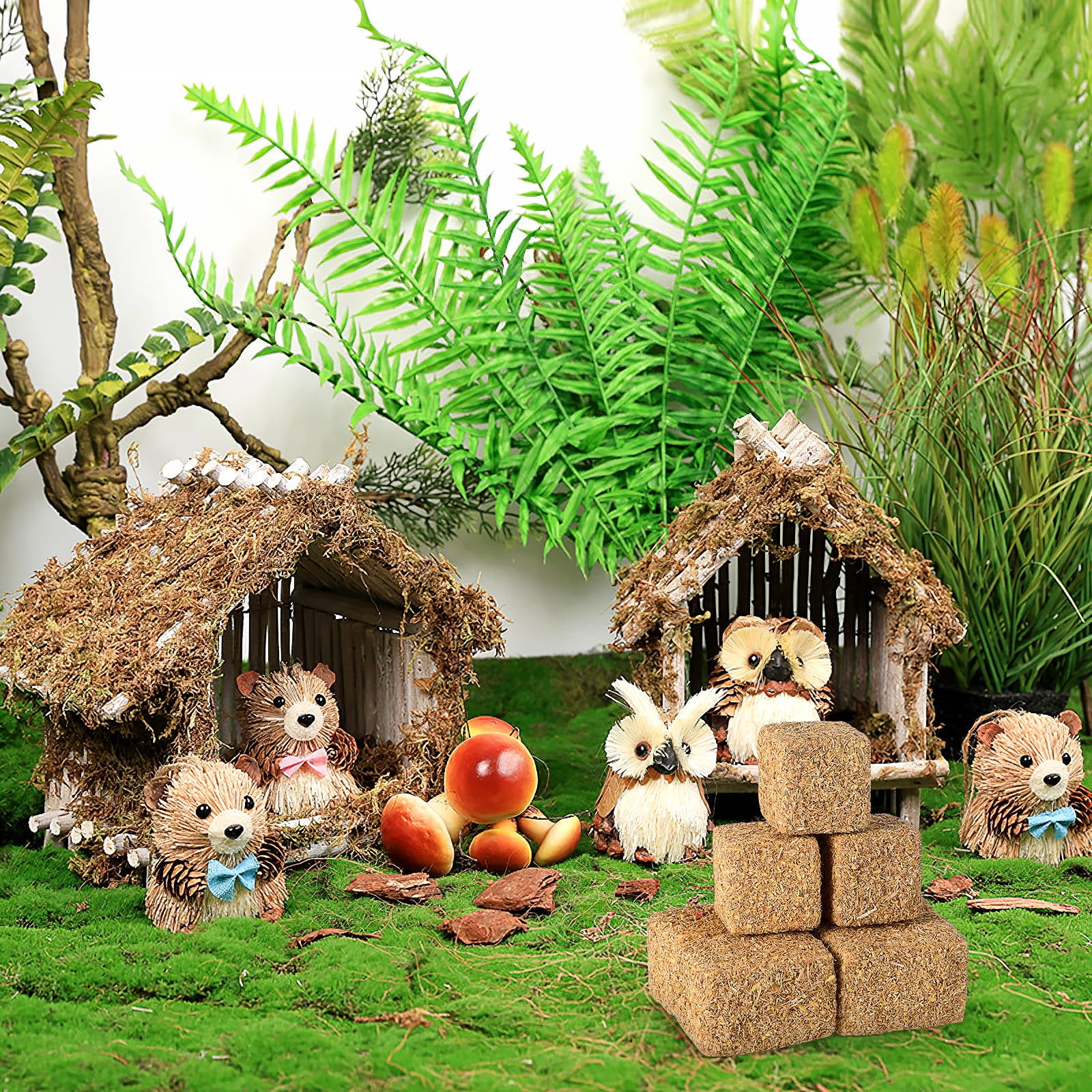 Pawsdot Craft Fake Hay Mini Haystack for DIY Enthusiasts Decorative ...