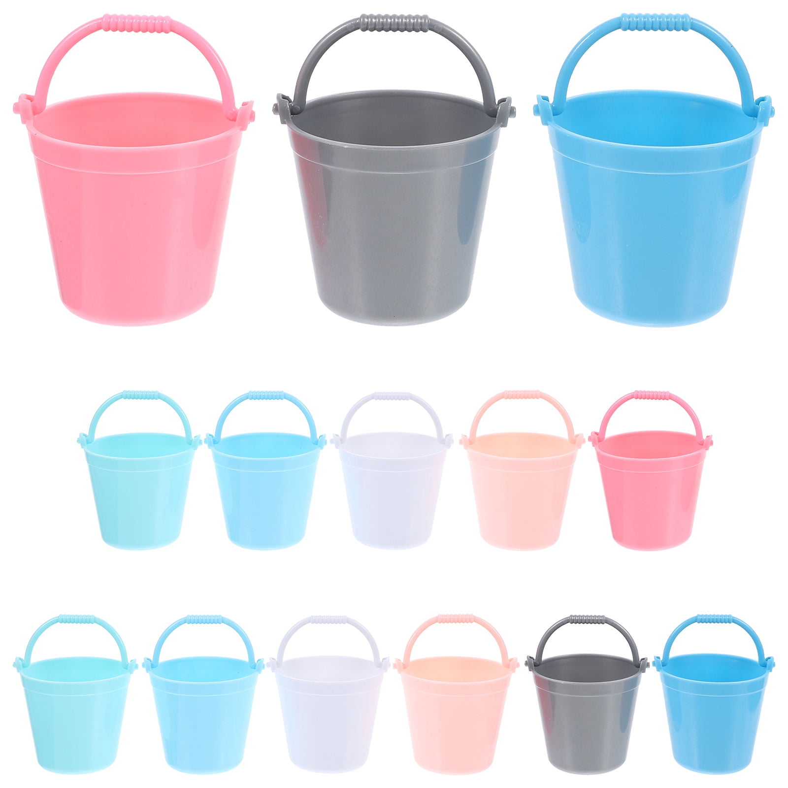 Pawsdot Kids Bucket Toy Mini Bucket Model Assorted Color 14-Pcs ...