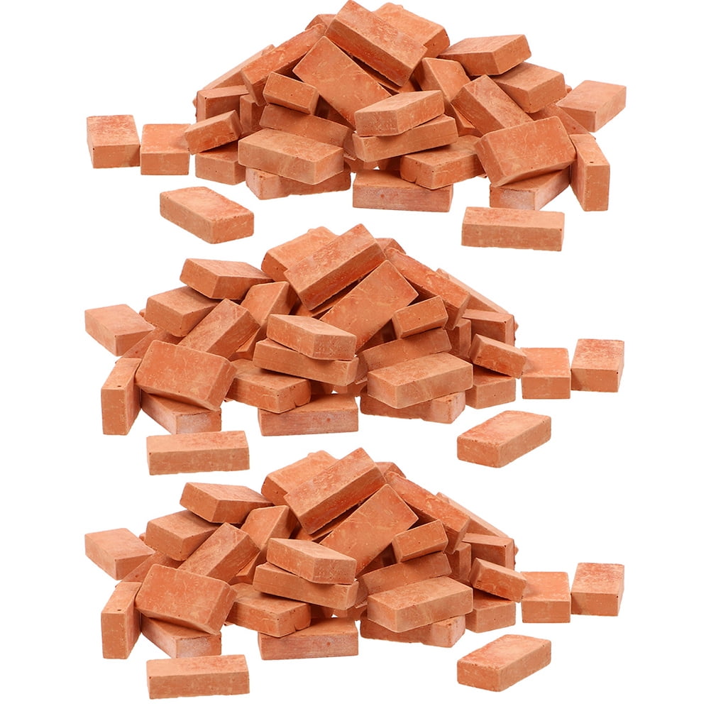 Pawsdot 150pcs Scale Realistic Bricks For Micro Landscape Building ...