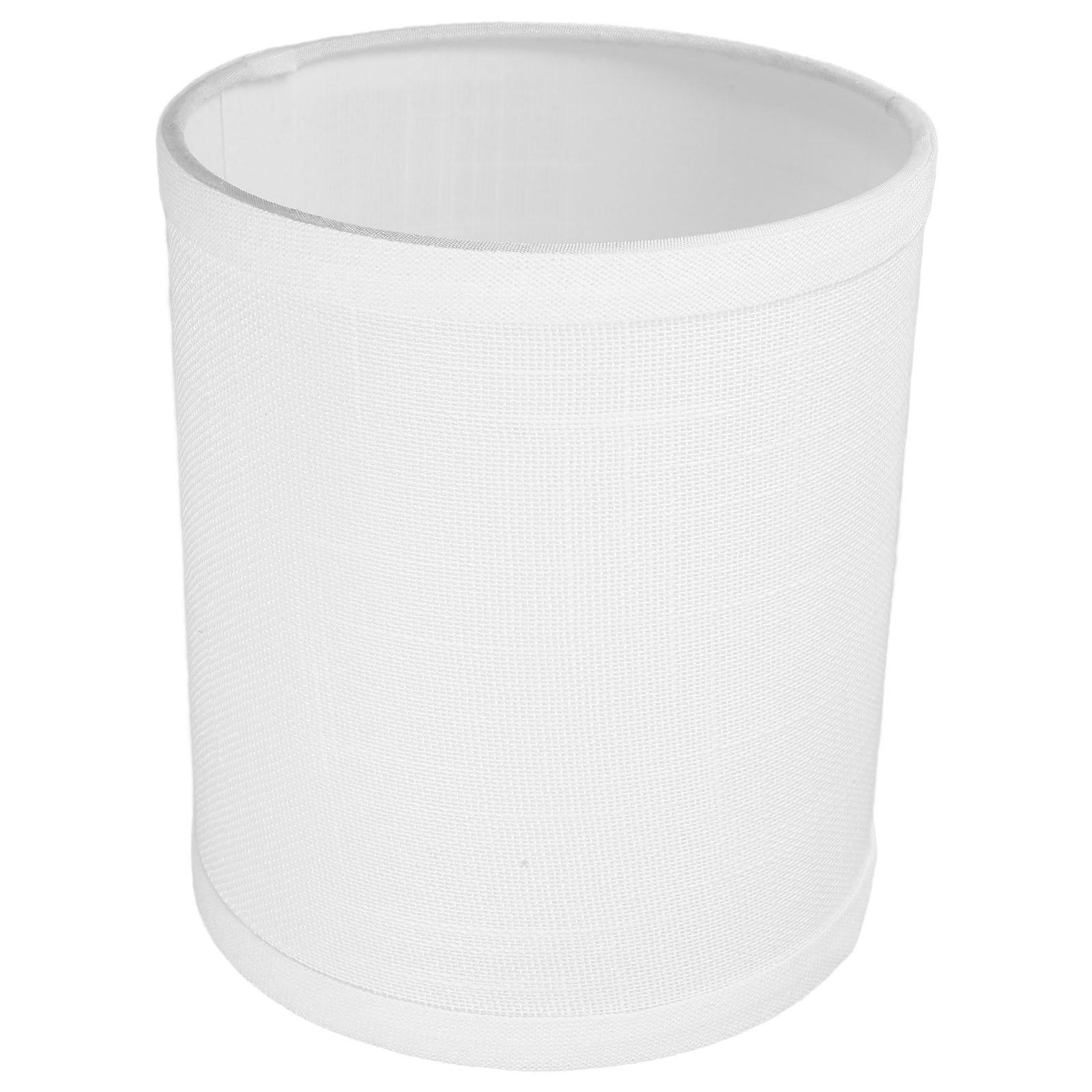 Pawsdot 1Pack Desk Lamp Shade Replacement White Fabric Modern ...