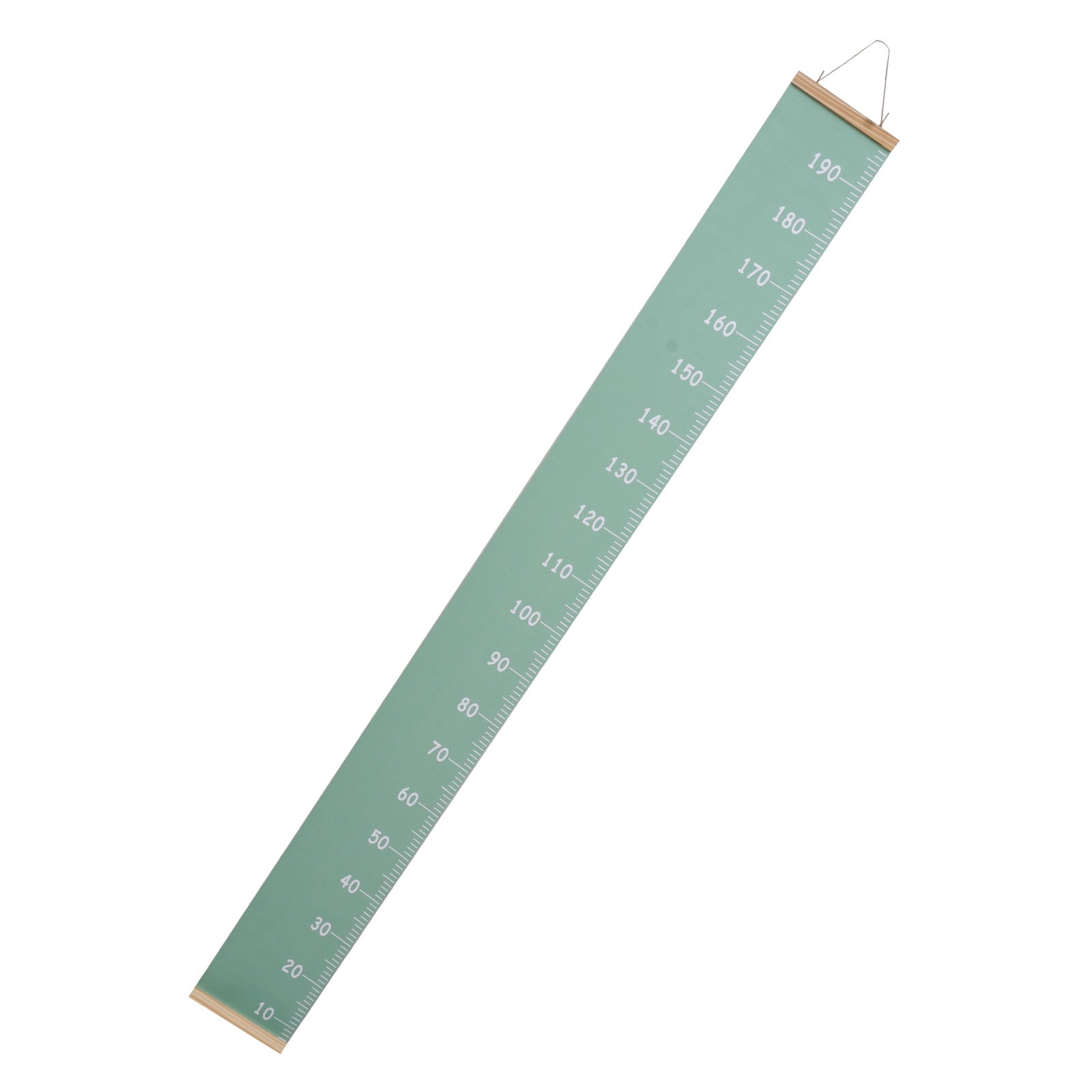 Pawsdot 1Pack Height Marker Kids Growth Chart Green Wooden Decor for ...