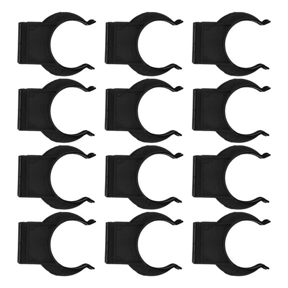 Pawsdot 20Pcs Black Plastic Cabinet Foot Buckle Plinth Clips with Easy ...