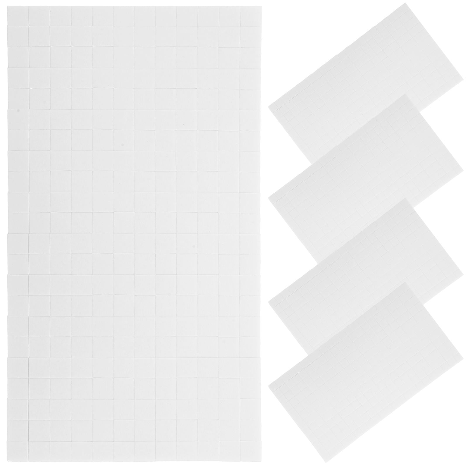 Pawsdot 264 pieces Adhesive Foam Mount Double Sided Sticky Squares for ...