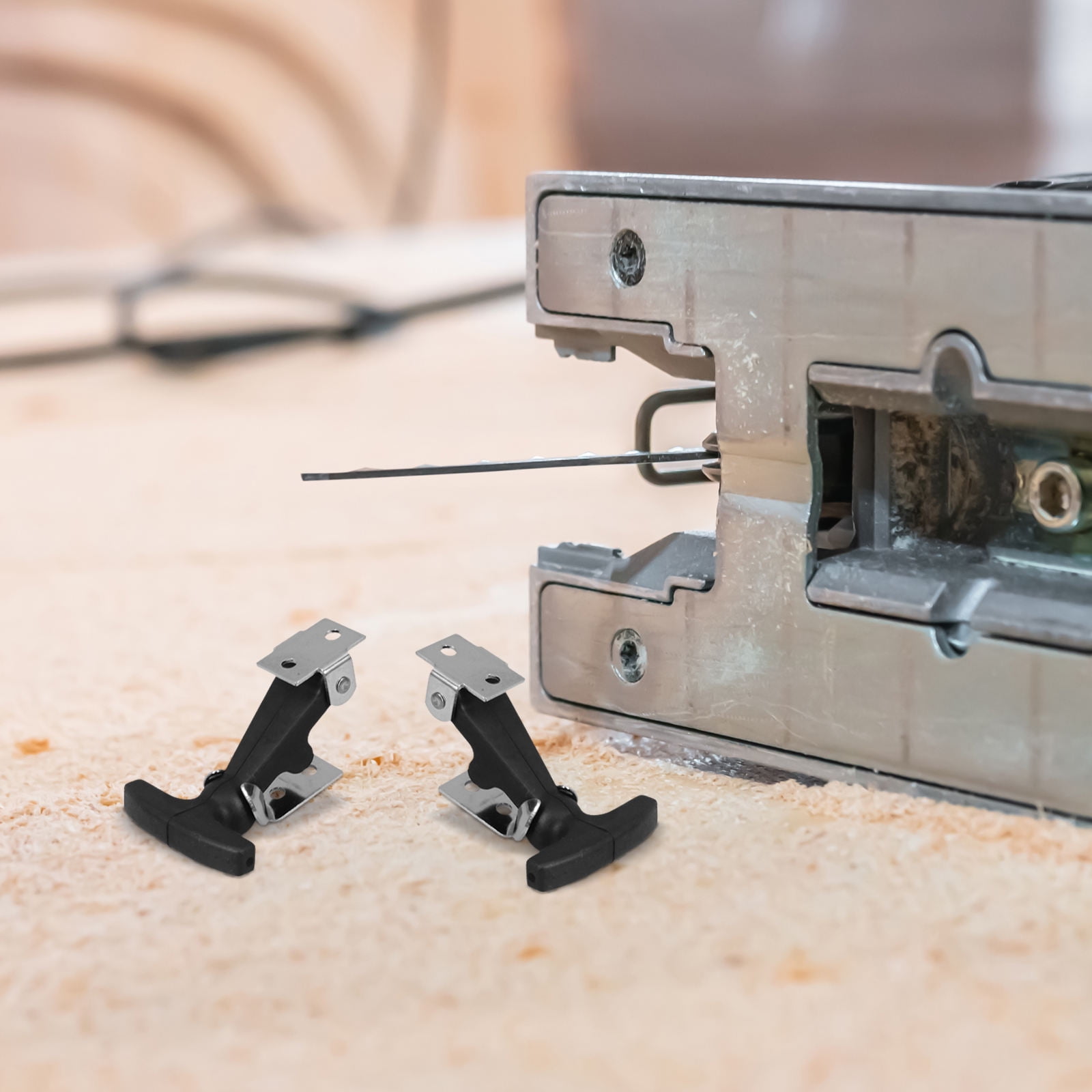 Pawsdot 2Pcs Black Rubber T Handle Hood Latch Replacement for Car ...