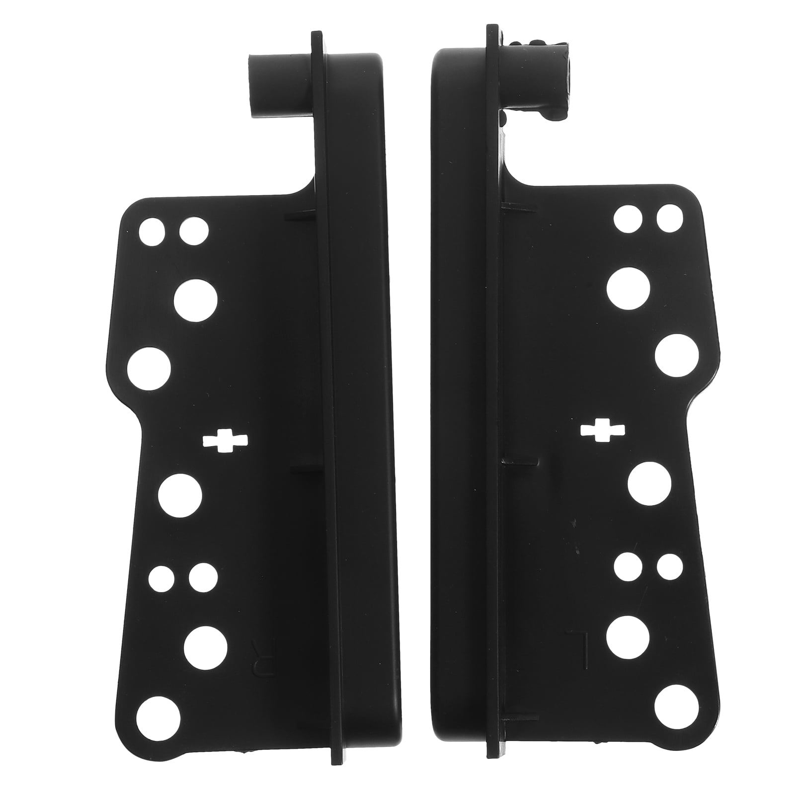 Pawsdot-2Pcs Stereo Side Trim Bracket Double Din Radio Install Bezel ...