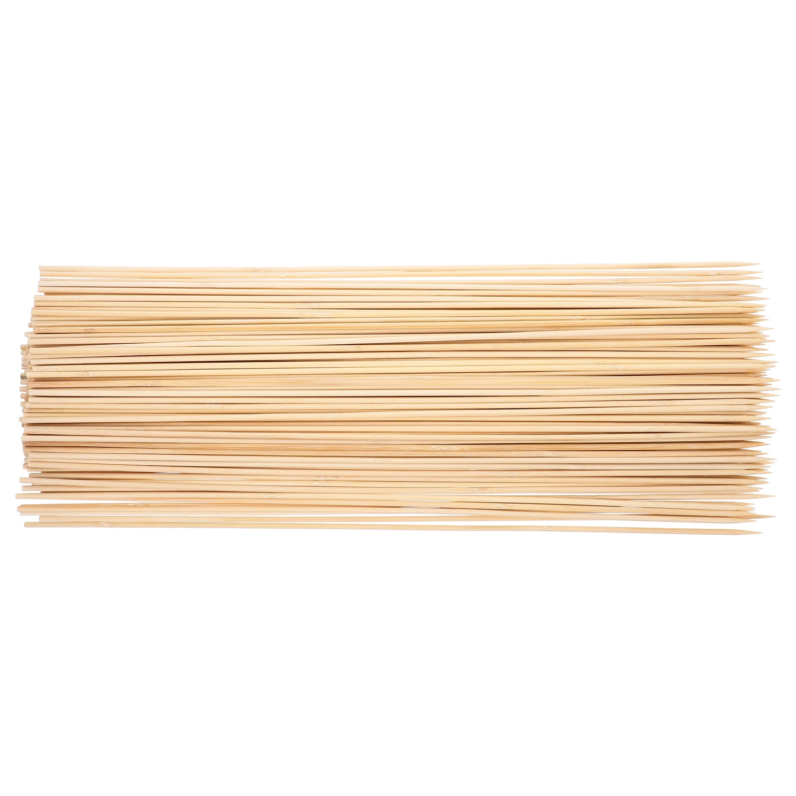 Pawsdot 2Packs Bamboo Sticks for Bbq Food Picks Clean Durable Beige ...