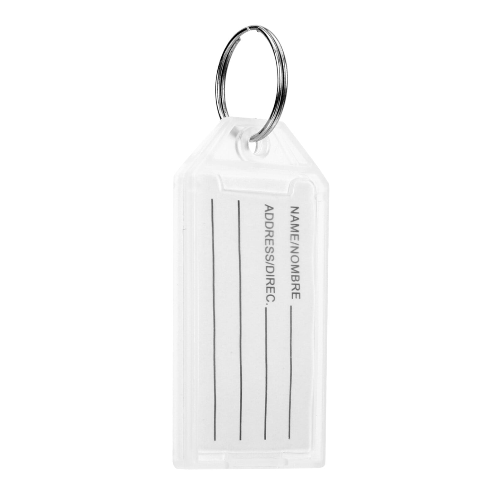 Pawsdot 30Pcs Numbered Tags Key Tags White Plastic Not Easy to Fade ...