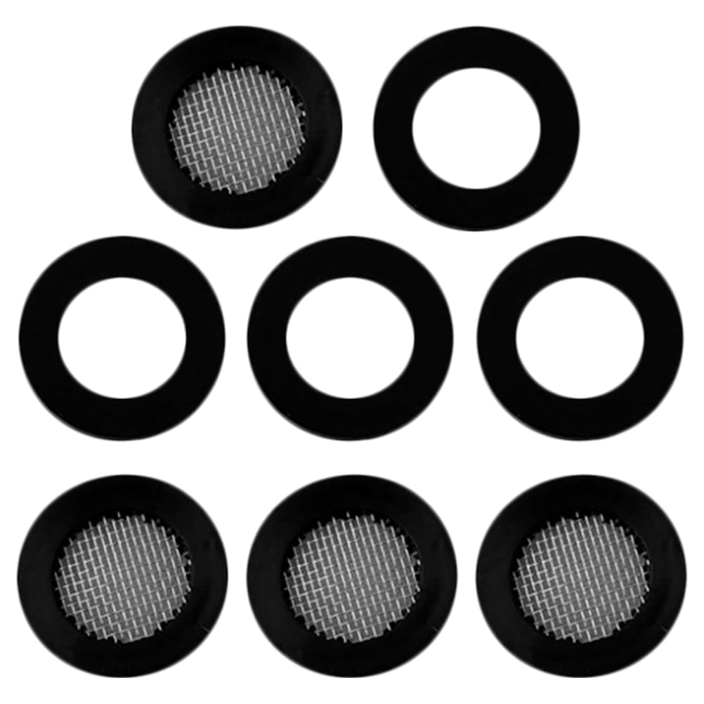 Pawsdot 4Sets Hose Gasket and Shower Head Screen Filter for Plumbing ...