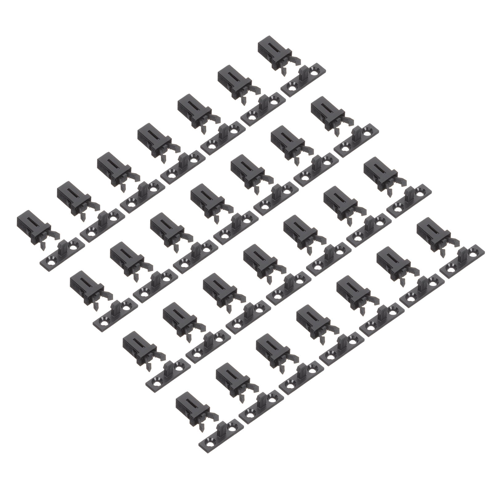 Pawsdot 40Pack Plastic Garbage Can Push-Buttons for Business Owners and ...