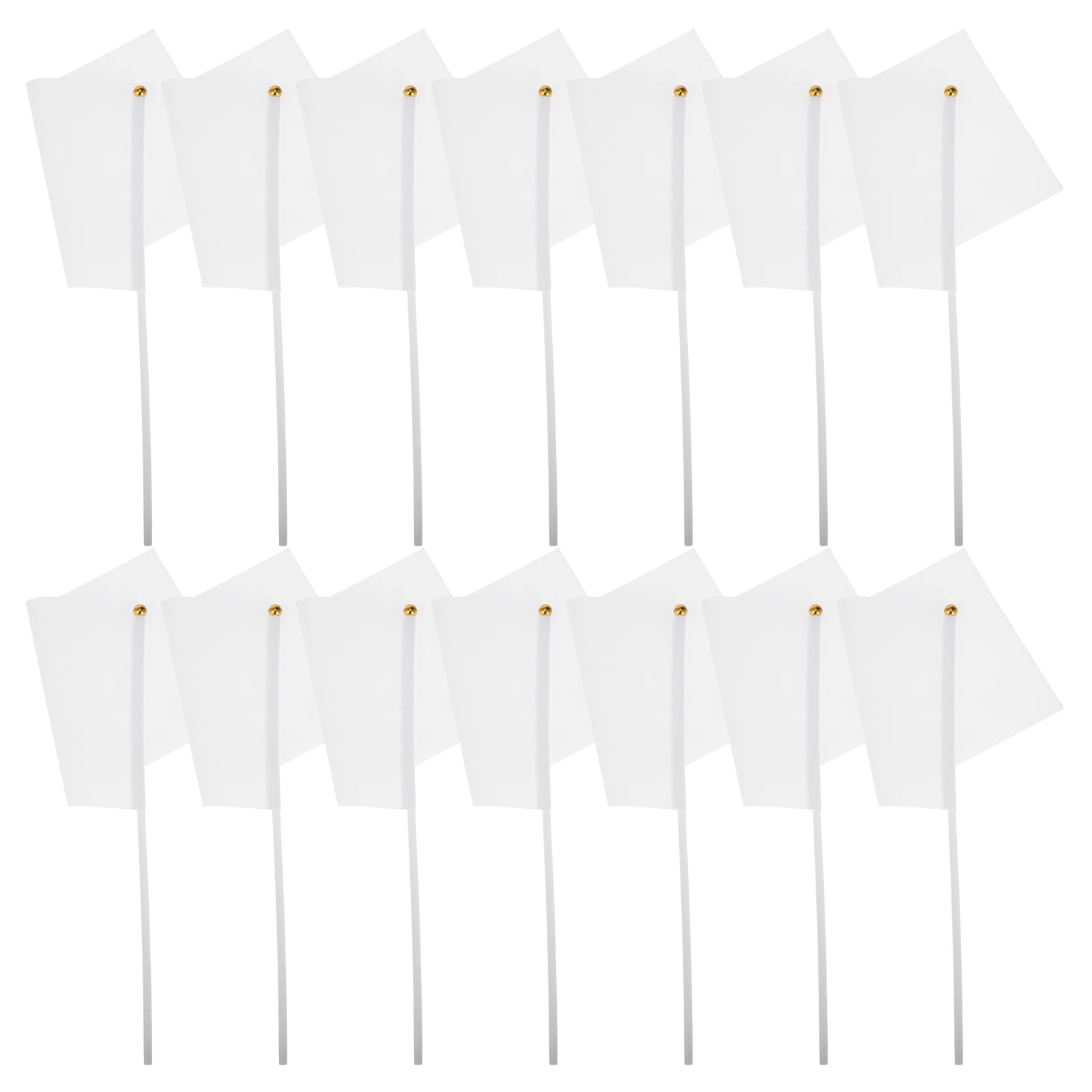 Pawsdot Commanding Referee Flag White Waving Flag for Party's ...