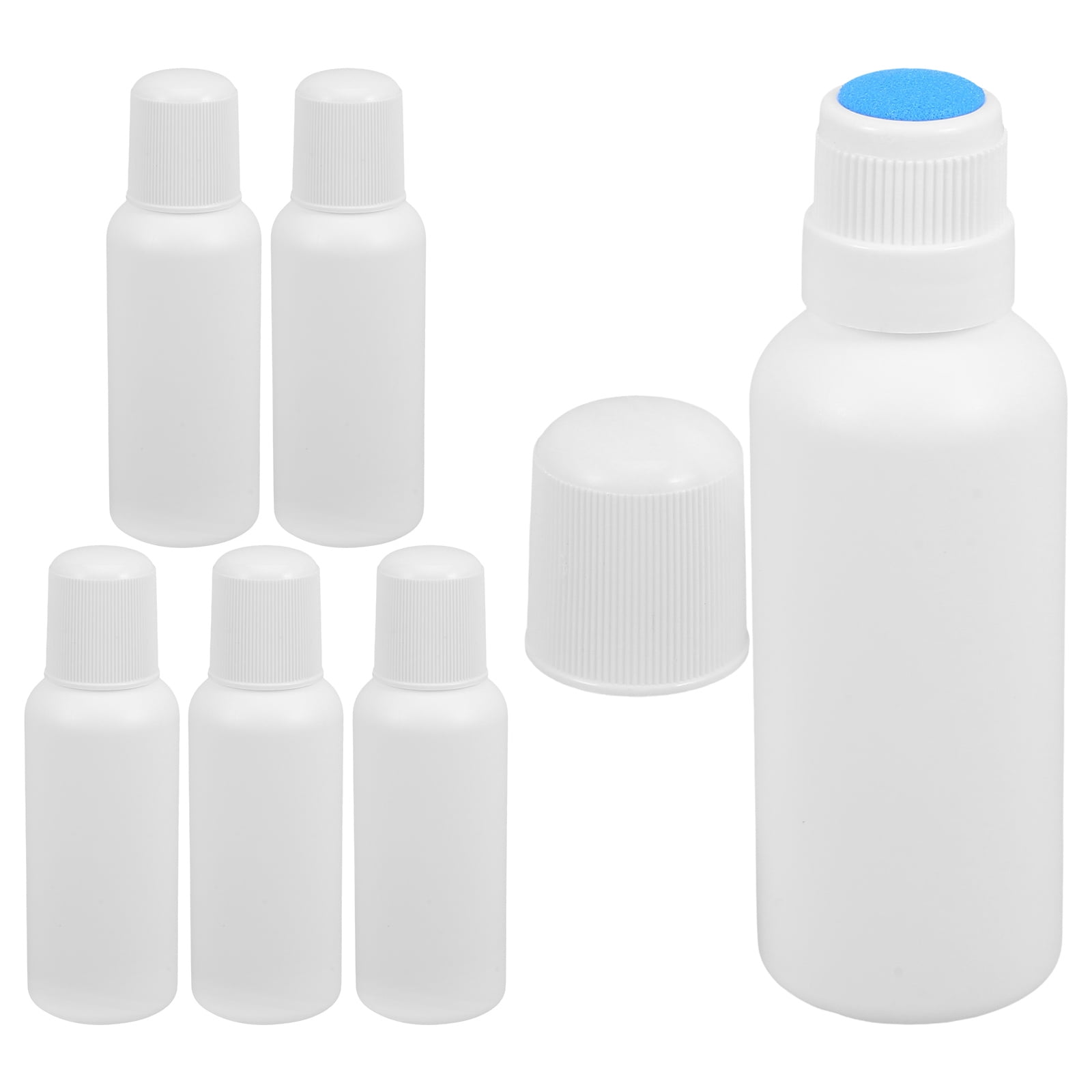 Pawsdot 6pcs Sponge Head Applicator Bottles Refillable Bottles For ...