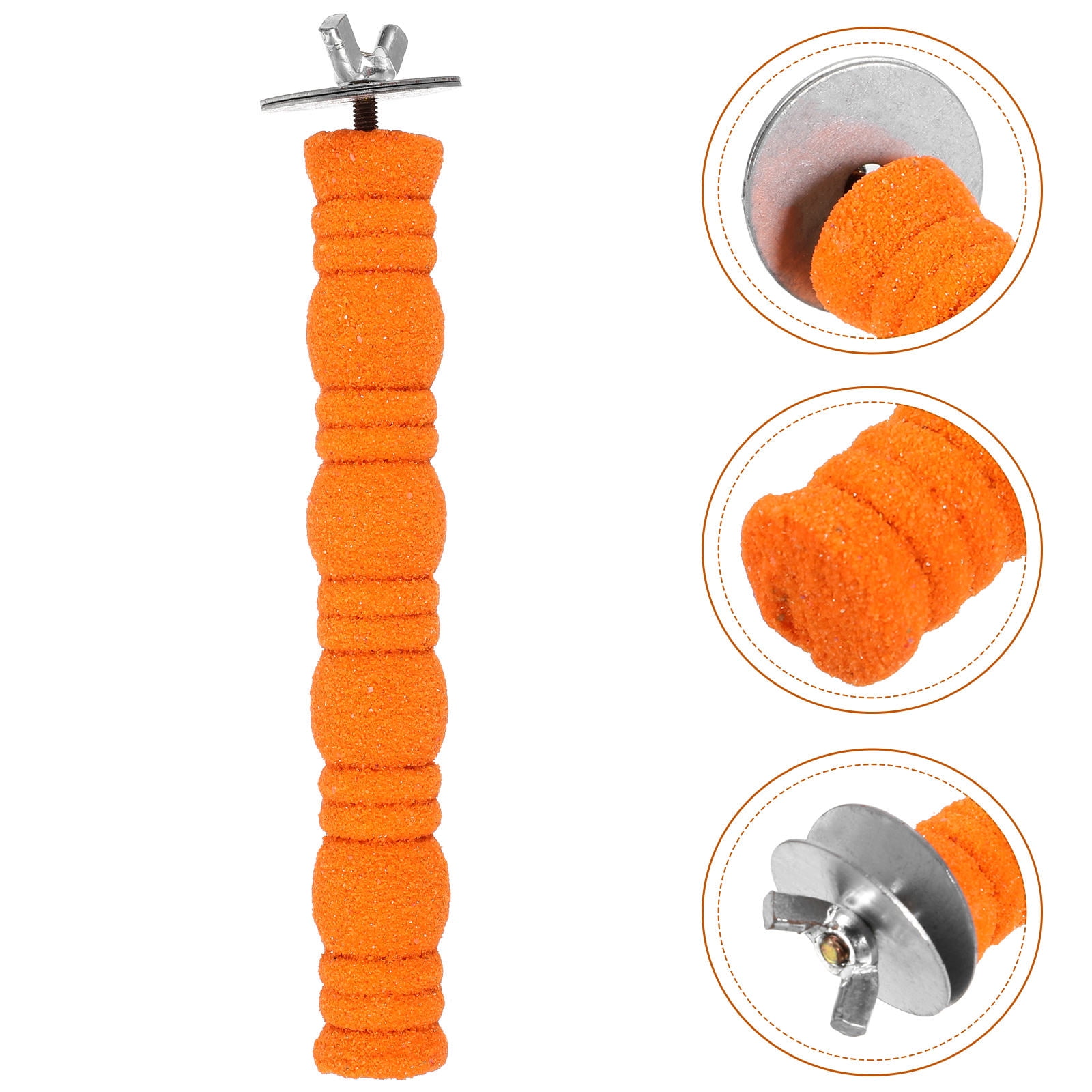 Pawsdot Bird Perches For Parakeets Synthetic Material Perch Design ...