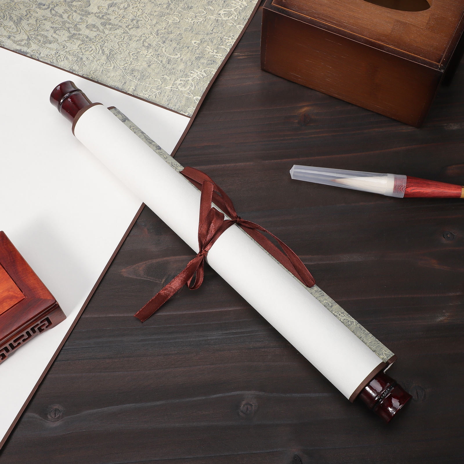 Pawsdot Blank Calligraphy Practicing Paper Scroll for Art Display and ...