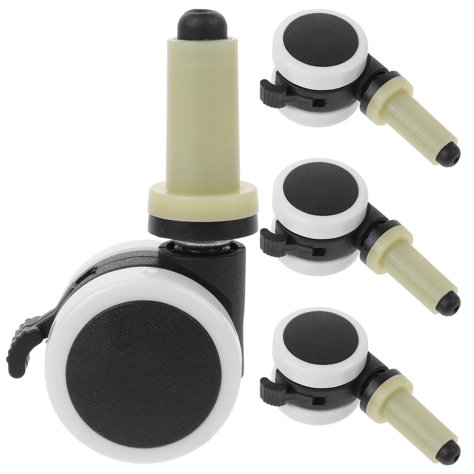 Pawsdot 4Pcs High Chair Caster Wheels Easy Install Replacement Wheels ...