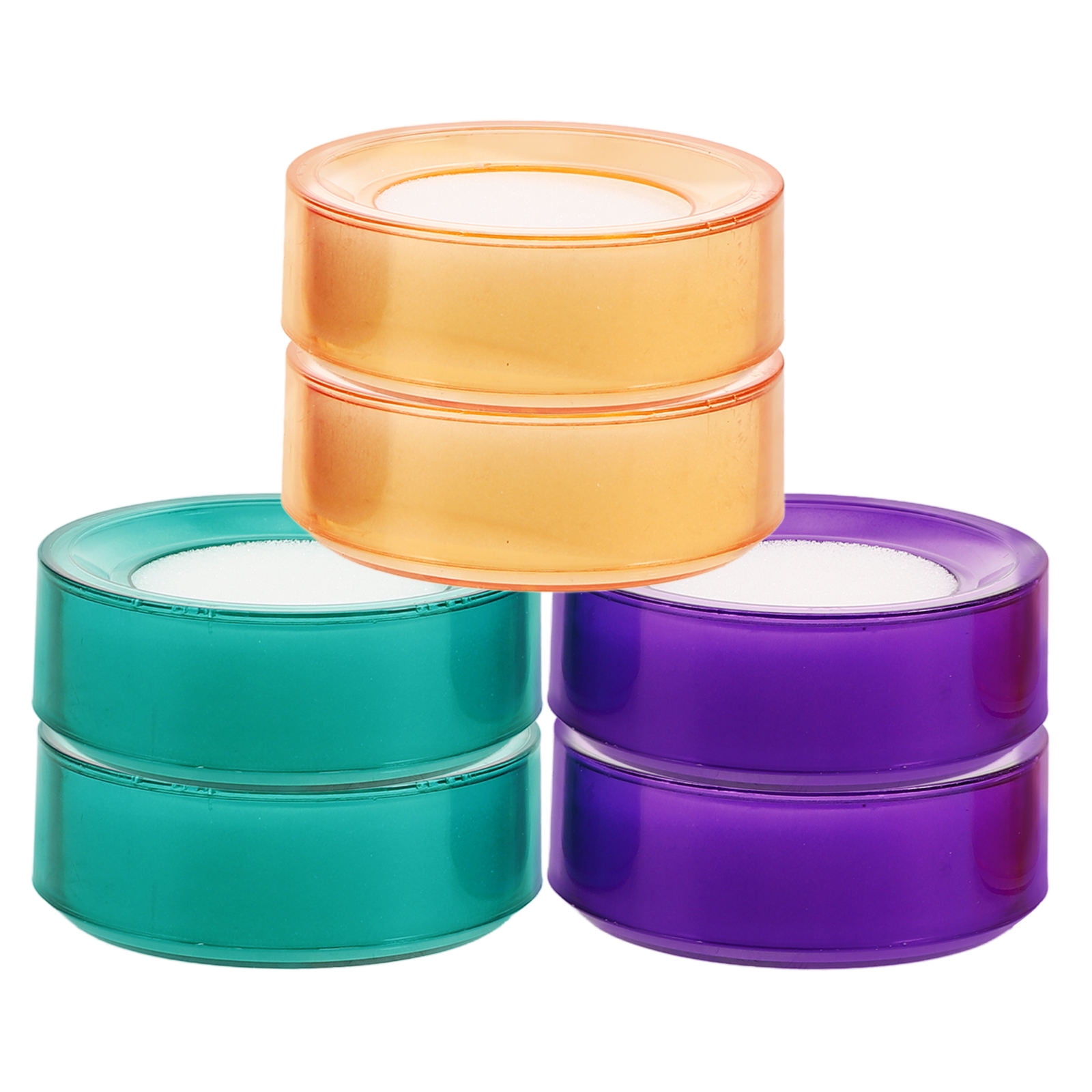 Pawsdot Sponge Moistener Assorted Color Improve Work Efficiency 6Pcs ...