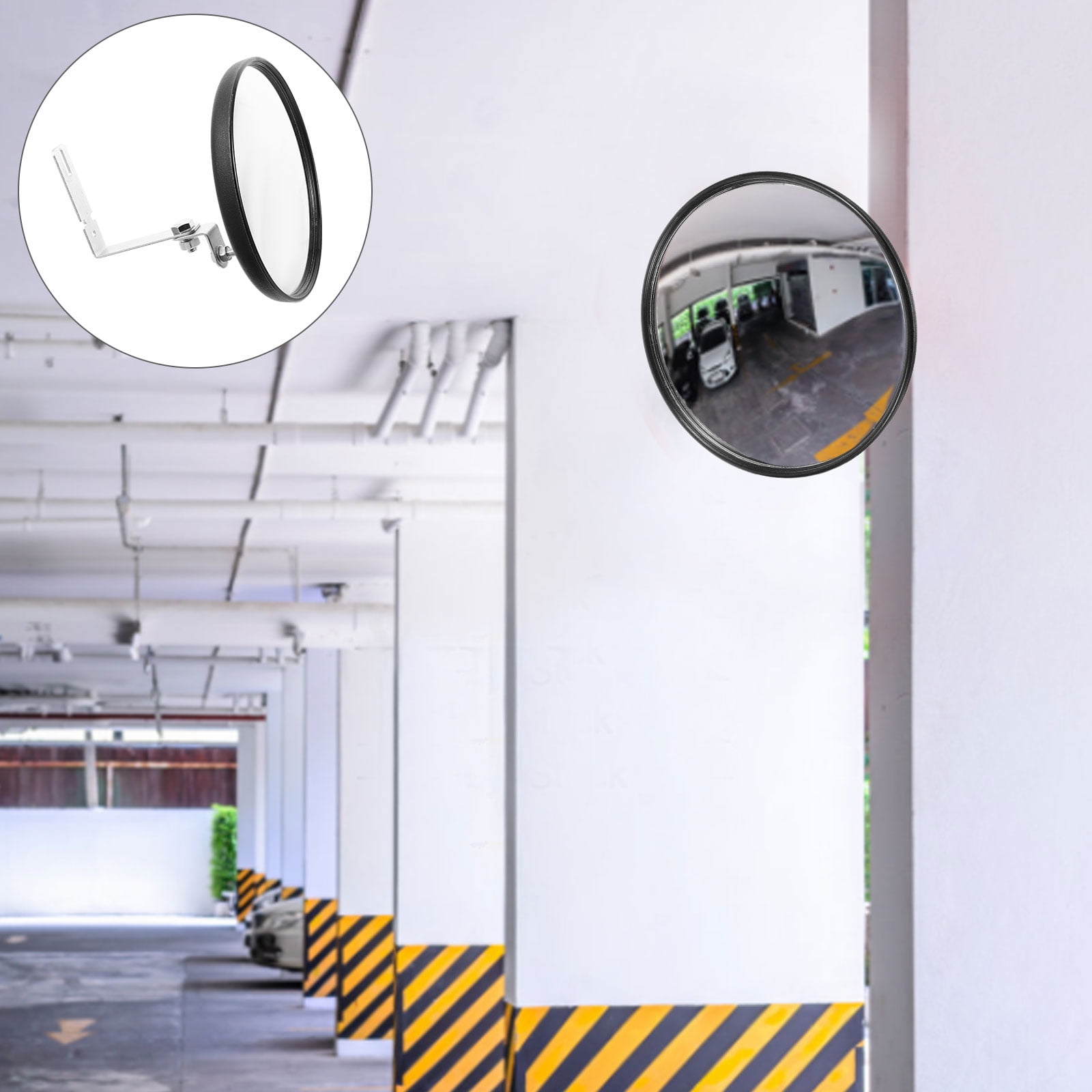 Pawsdot Garage Safety Mirrors Convex Wall Mirror Plastic Multi Increase ...
