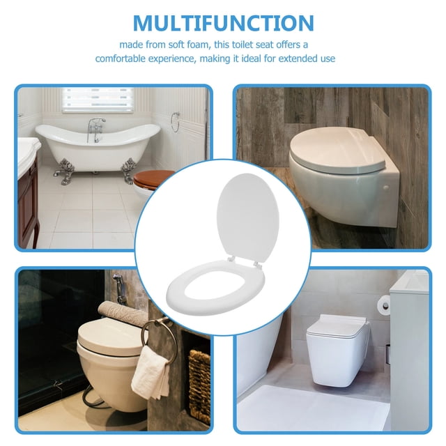 Pawsdot Heavy Duty Toilet Seat For Heavy People Foam 1Pcs - Walmart.com