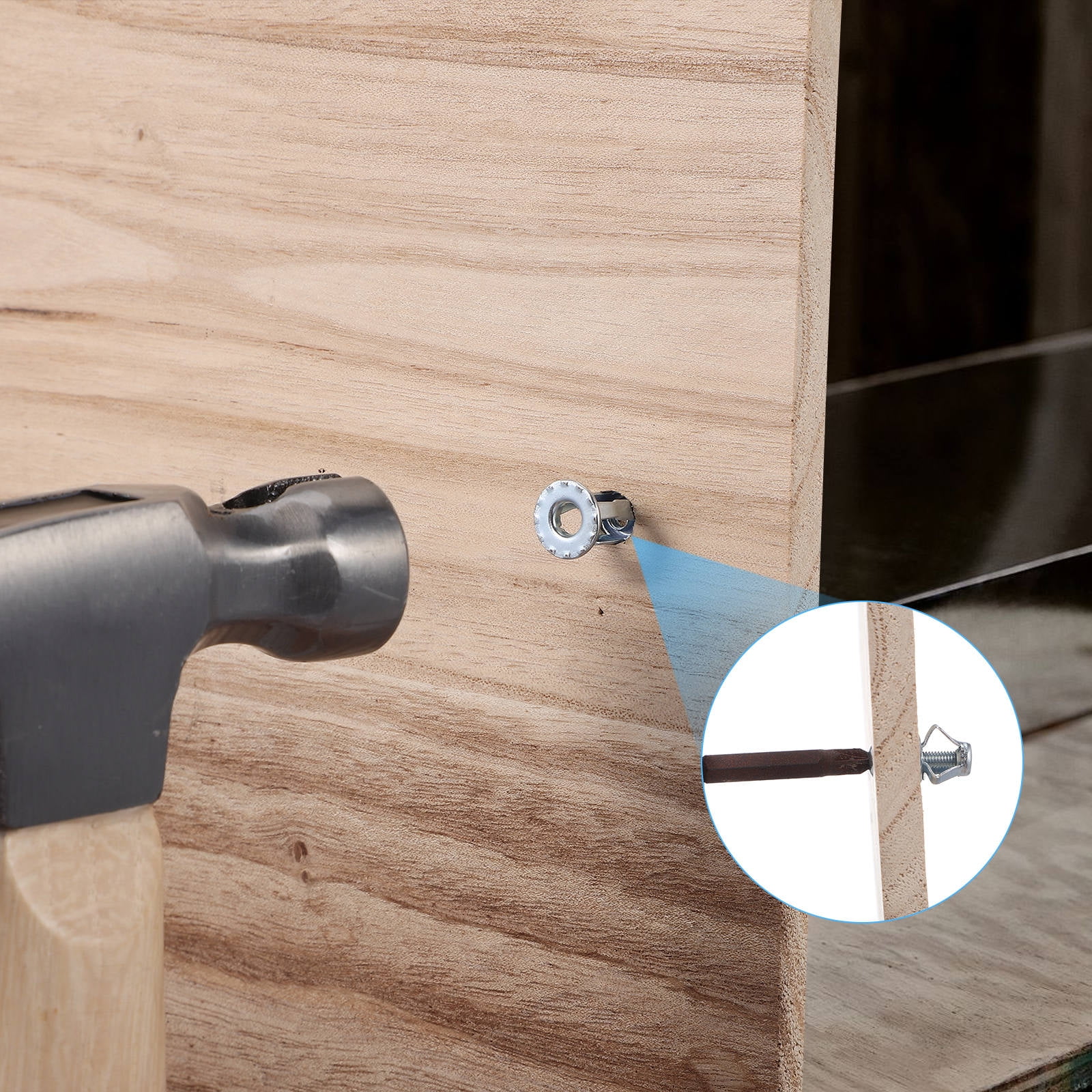 Pawsdot Hollow Metal Cavity Fixing Door Anchor for 0 5mm Doors Extra ...