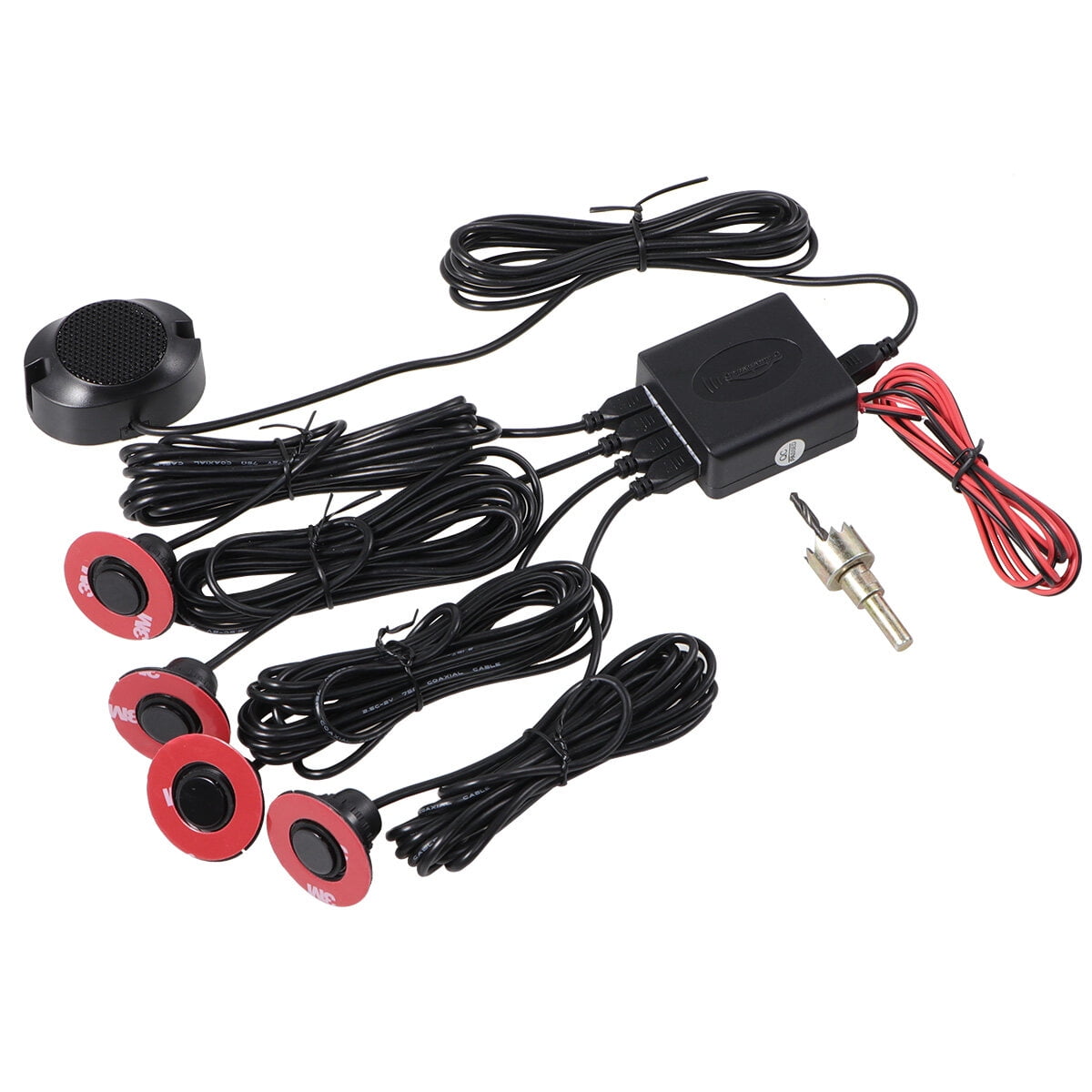 Pawsdot Car Parking with Reverse Backup Sound Alert Indicator 4 Buzzers ...