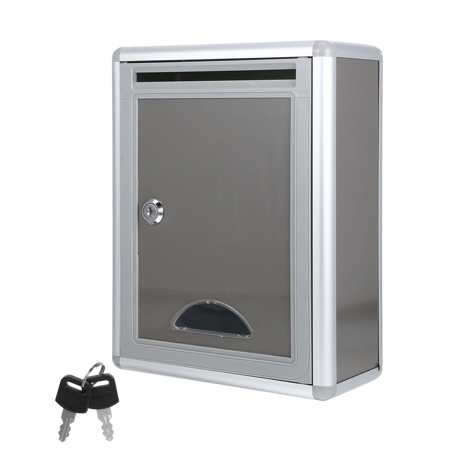 Pawsdot Wall Mailbox Lockable Aluminium Box For Business Environment ...