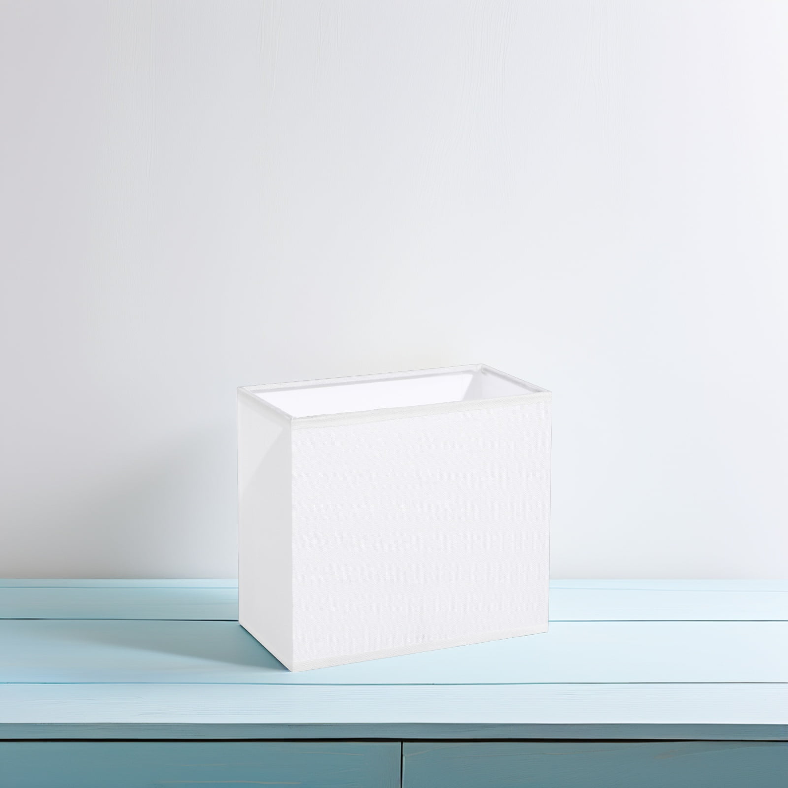 Pawsdot Tabletop Lamp Shades Rectangle White 1Pcs - Walmart.com