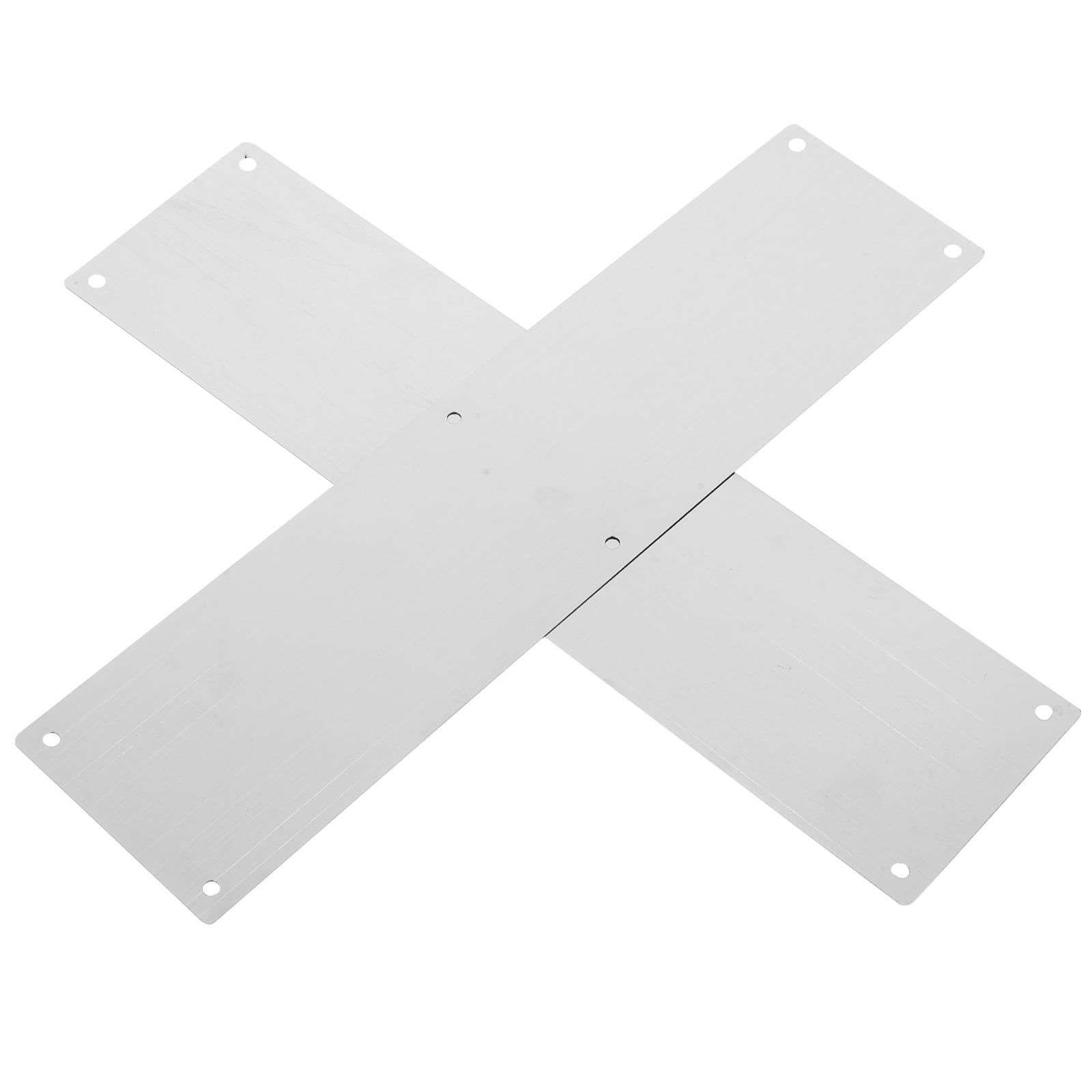 Pawsdot 1Set Durable Stainless Steel Door Kick Plate Silver Metal Door ...