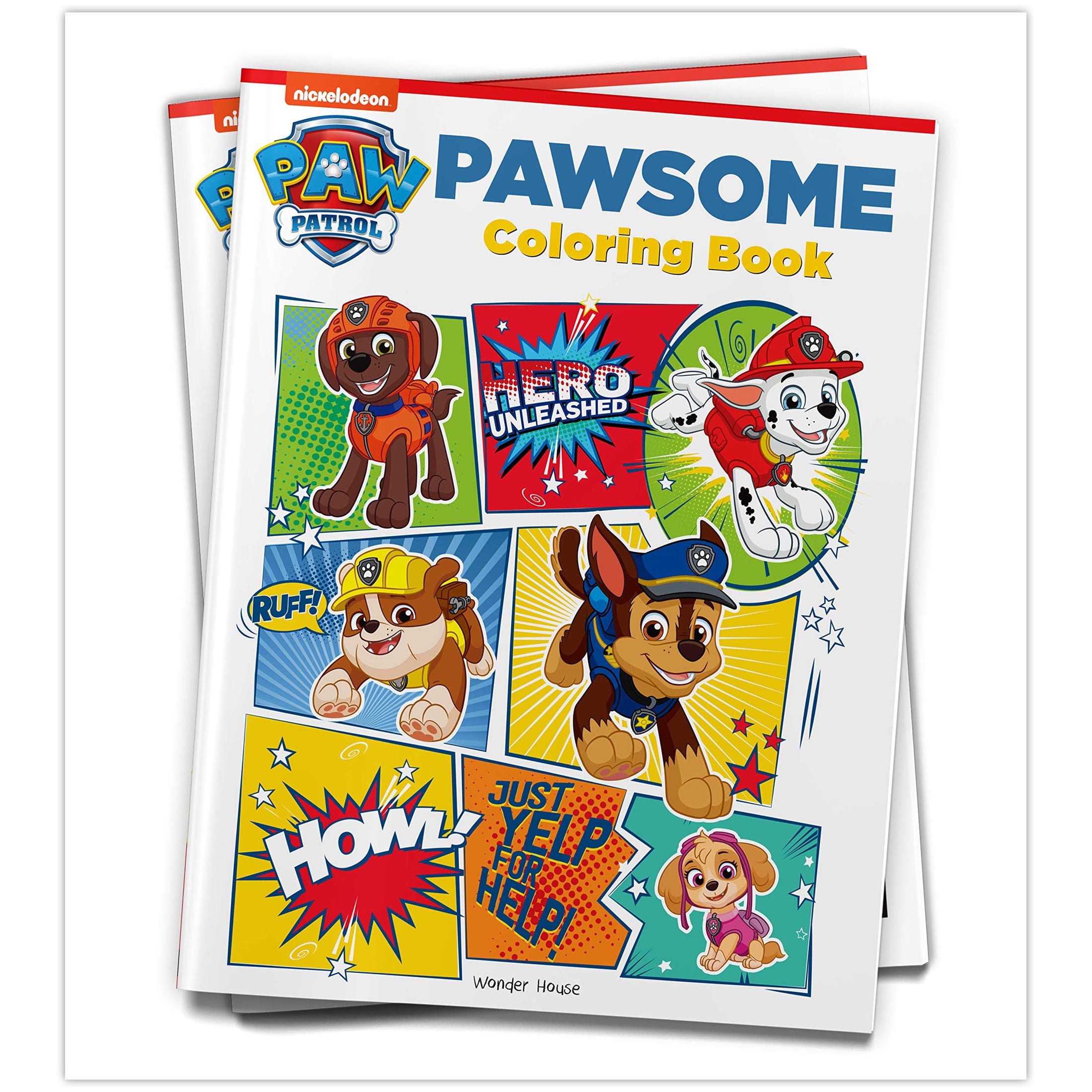 Pawsome: Paw Patrol Coloring Book For Kids by Wonder House Books 2019 ...