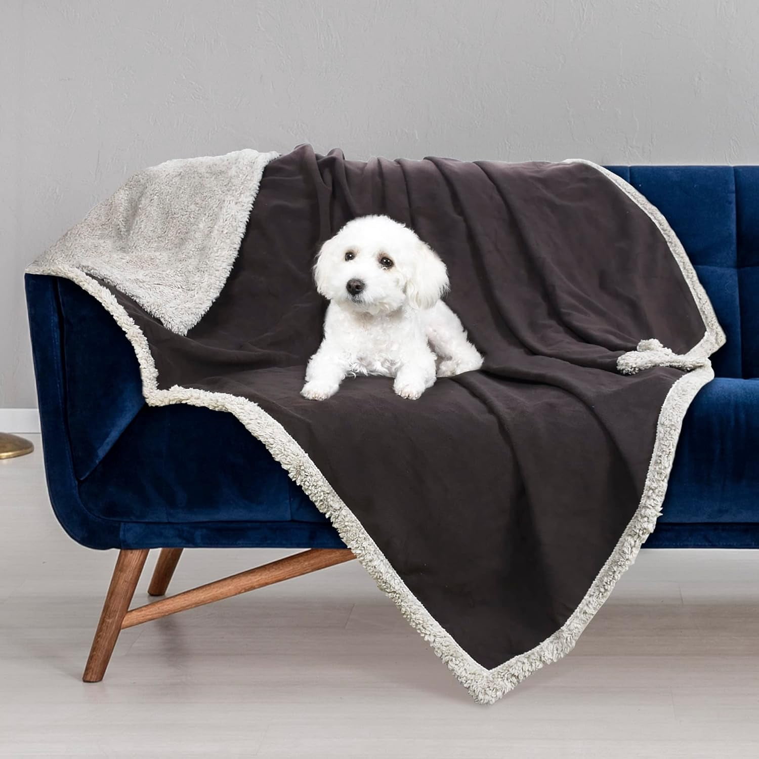Pawsse Waterproof Pet Blanket, Couch Bed Furniture Protector, 50 X 30 ...