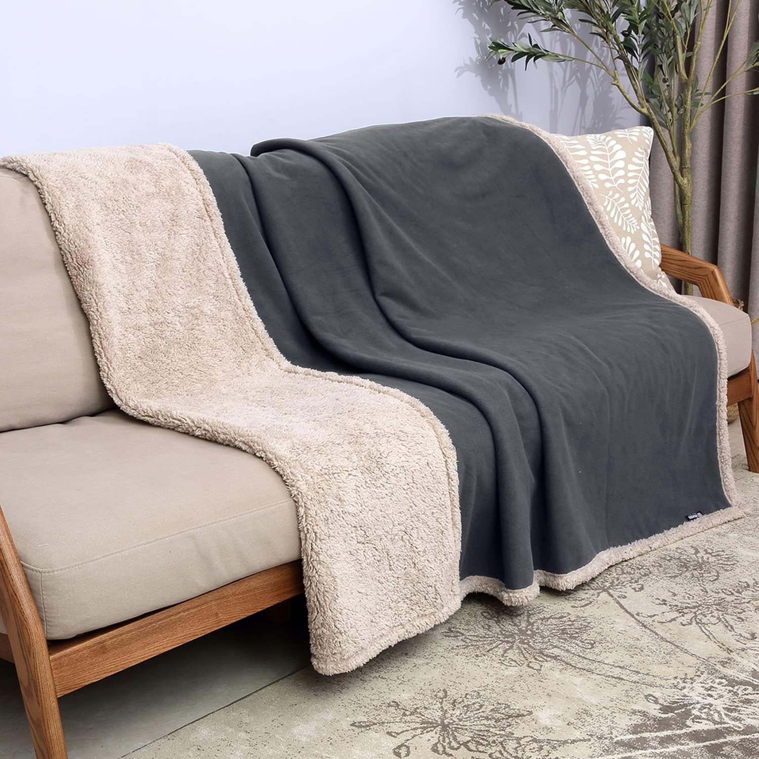 Pawsse Waterproof Pet Blanket, Pee Urine Proof Dog Blanket Cover for ...