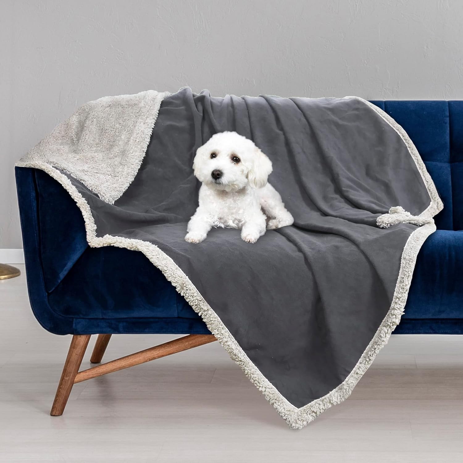 Pawsse Waterproof Pet Blanket, Pee Urine Proof Dog Blanket Cover for ...
