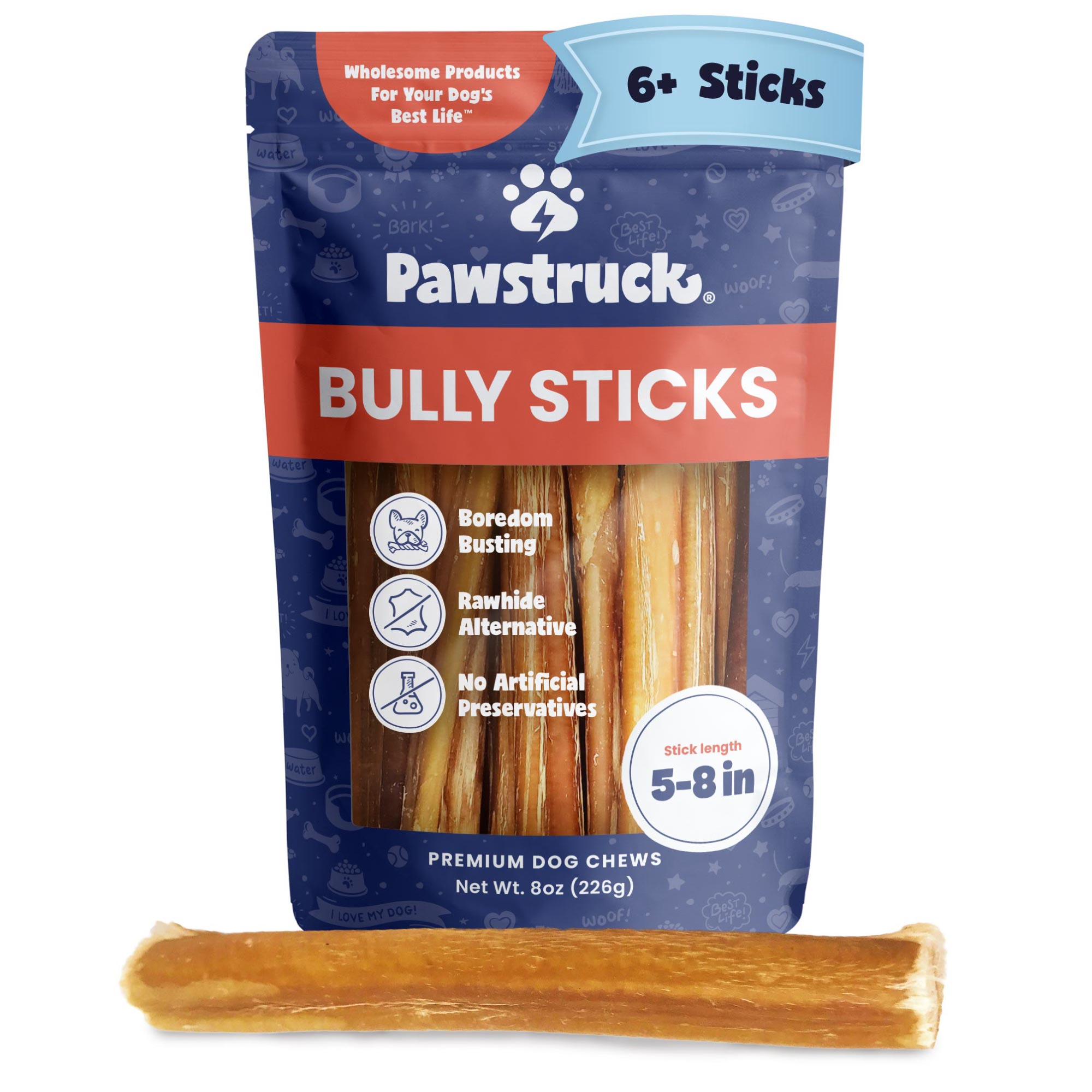 "Ol' Roy 9"" Natural Beefhide Rawhide Retrievers Dog Chews, Long ...