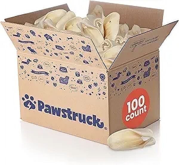 Pawstruck Natural Jumbo Cow Ears for Dogs - Healthy Rawhide Free ...