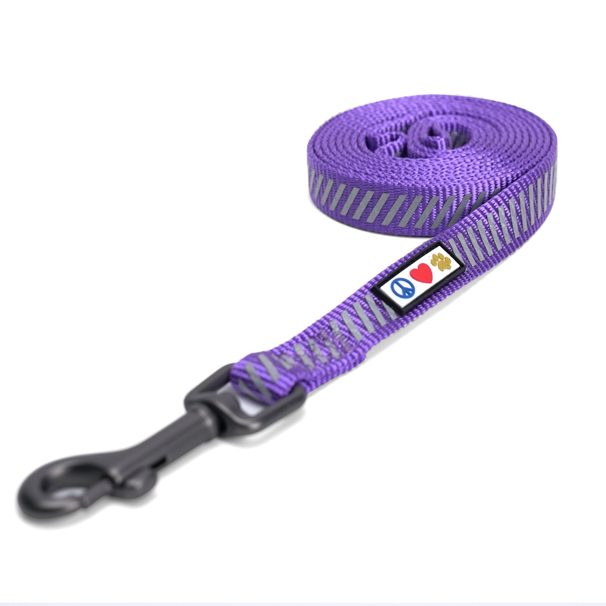 Pawtitas 6 FT Dog Leash Reflective Dog Leash Dog Training Leash Puppy ...