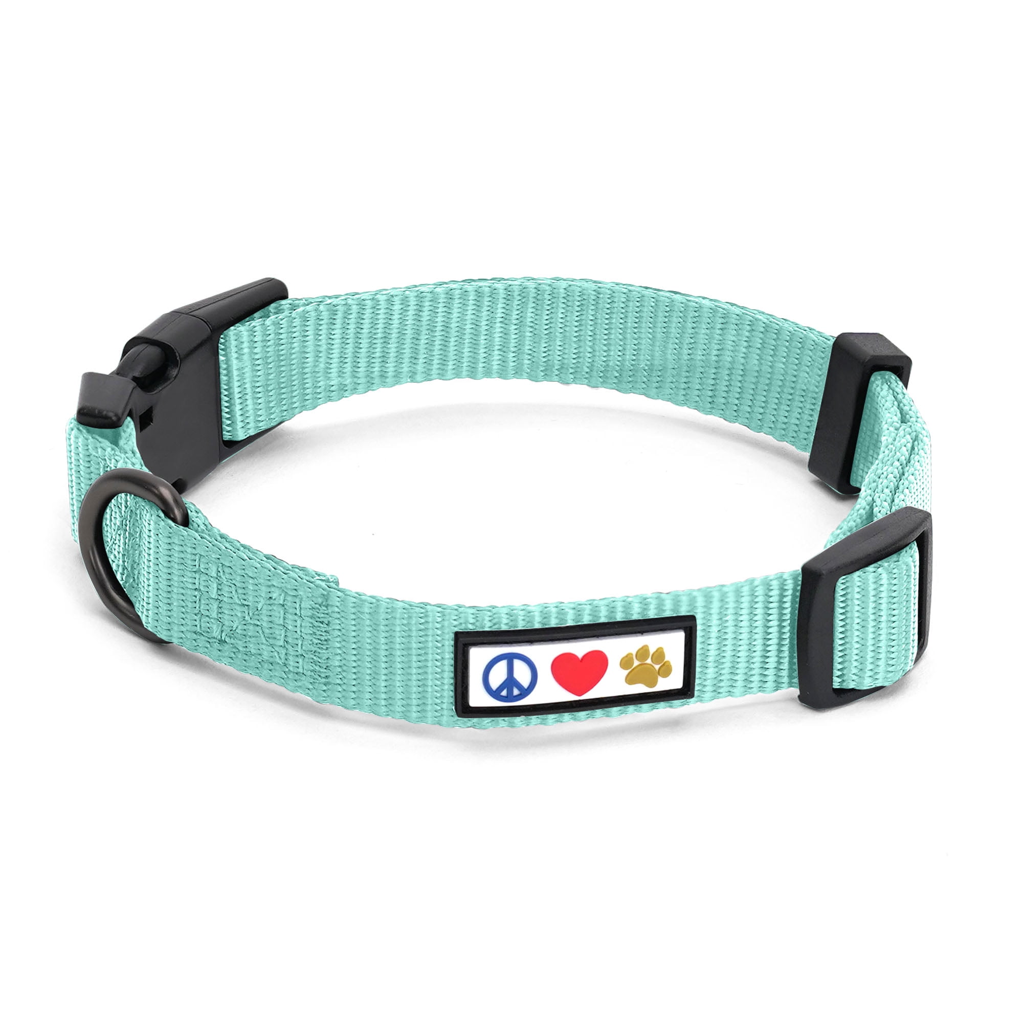 Pawtitas Dog Collar for Medium Dogs Training Puppy Collar with Solid ...