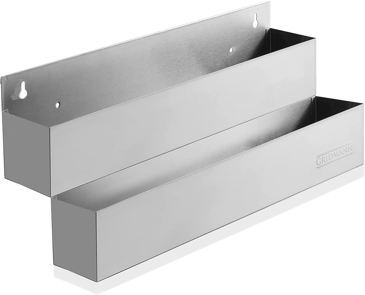 Pawty 22-inch Double Tier Speed Rail - Stainless Steel Liquor Bottle ...