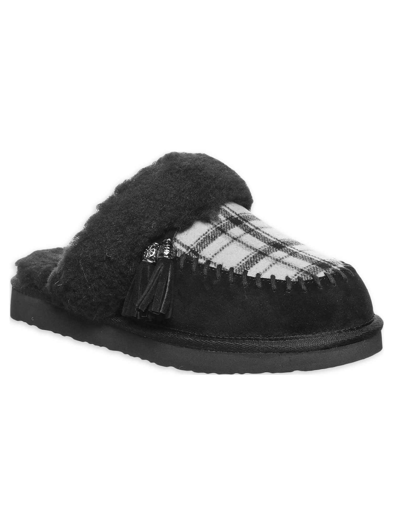 Pawz by Bearpaw Women's Melanie Suede Scuff Slipper - Walmart.com