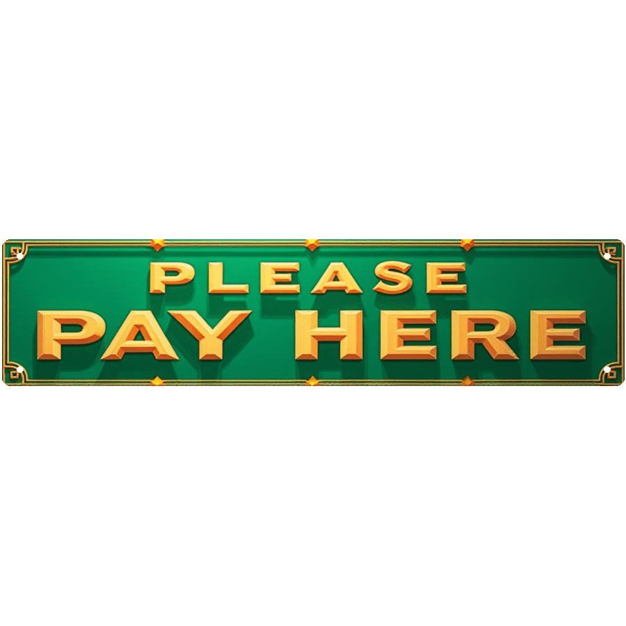Pay Here Please Tin Sign - 16x4 Inch - Ideal for Shop, Cafe, Man Cave ...