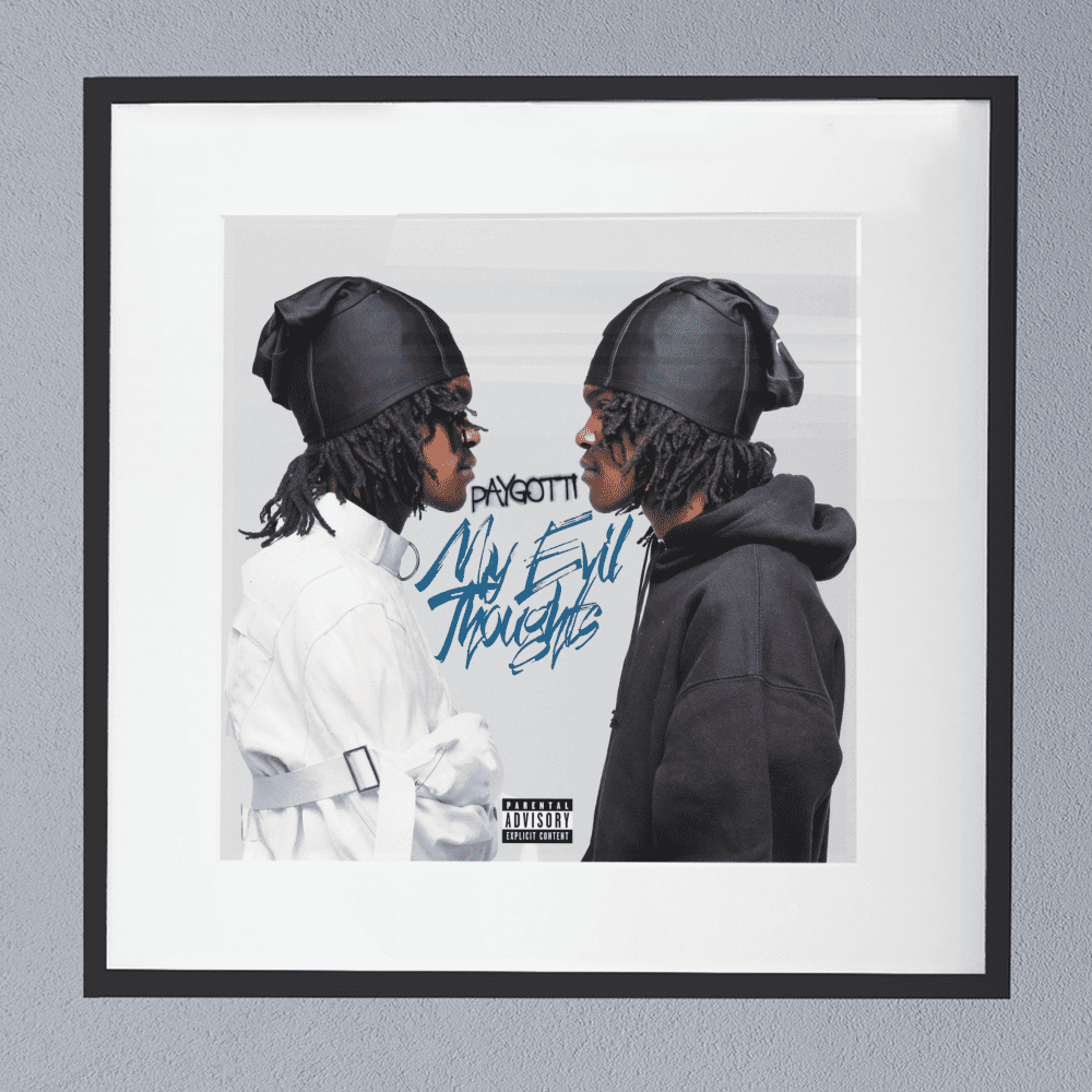 PayGotti (My Evil Thoughts) Album Cover Poster - 24"x24" Paper Stock ...