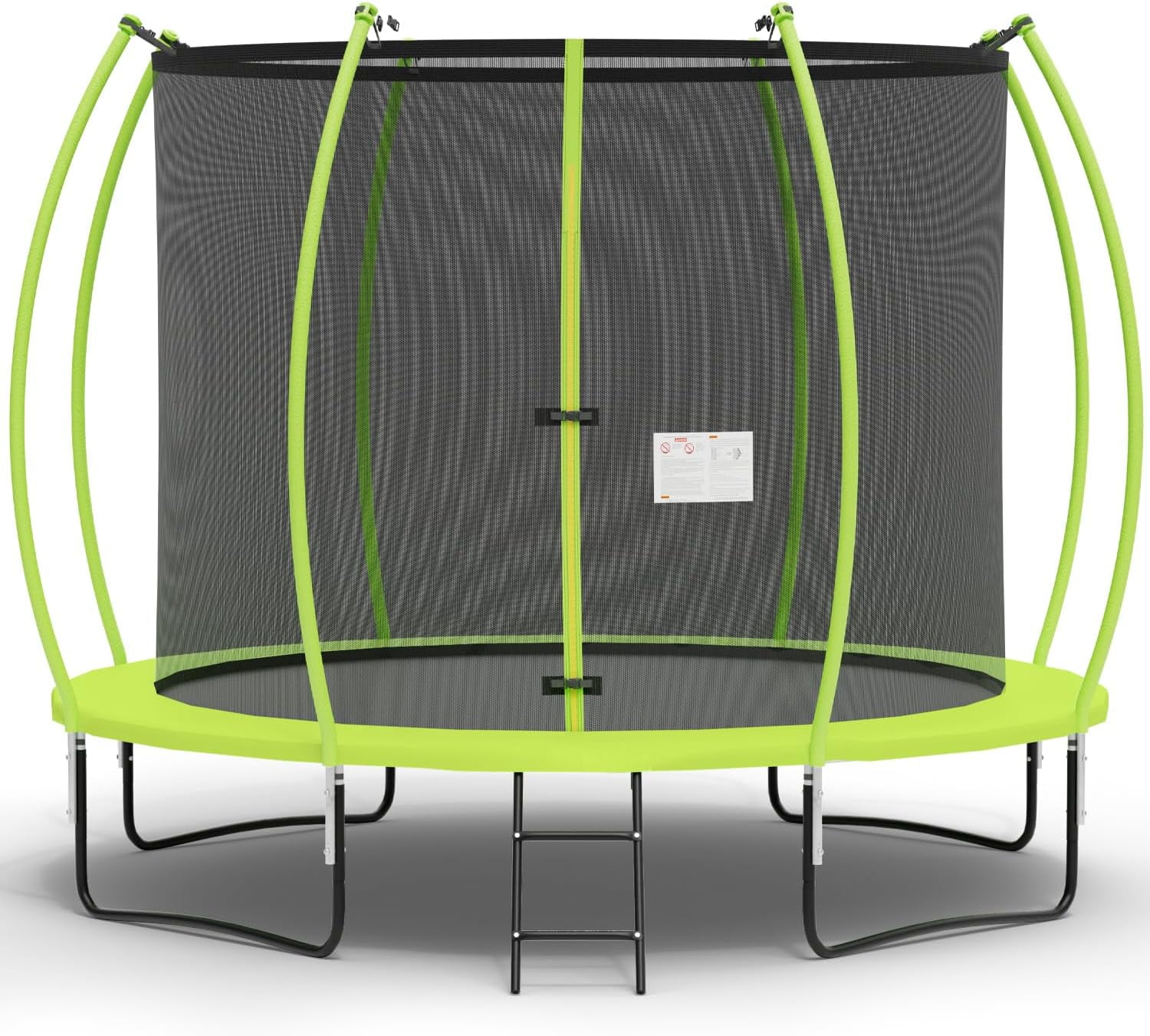 PayLessHere 10 ft New Round Outdoor Trampolines with Enclosed Net for ...