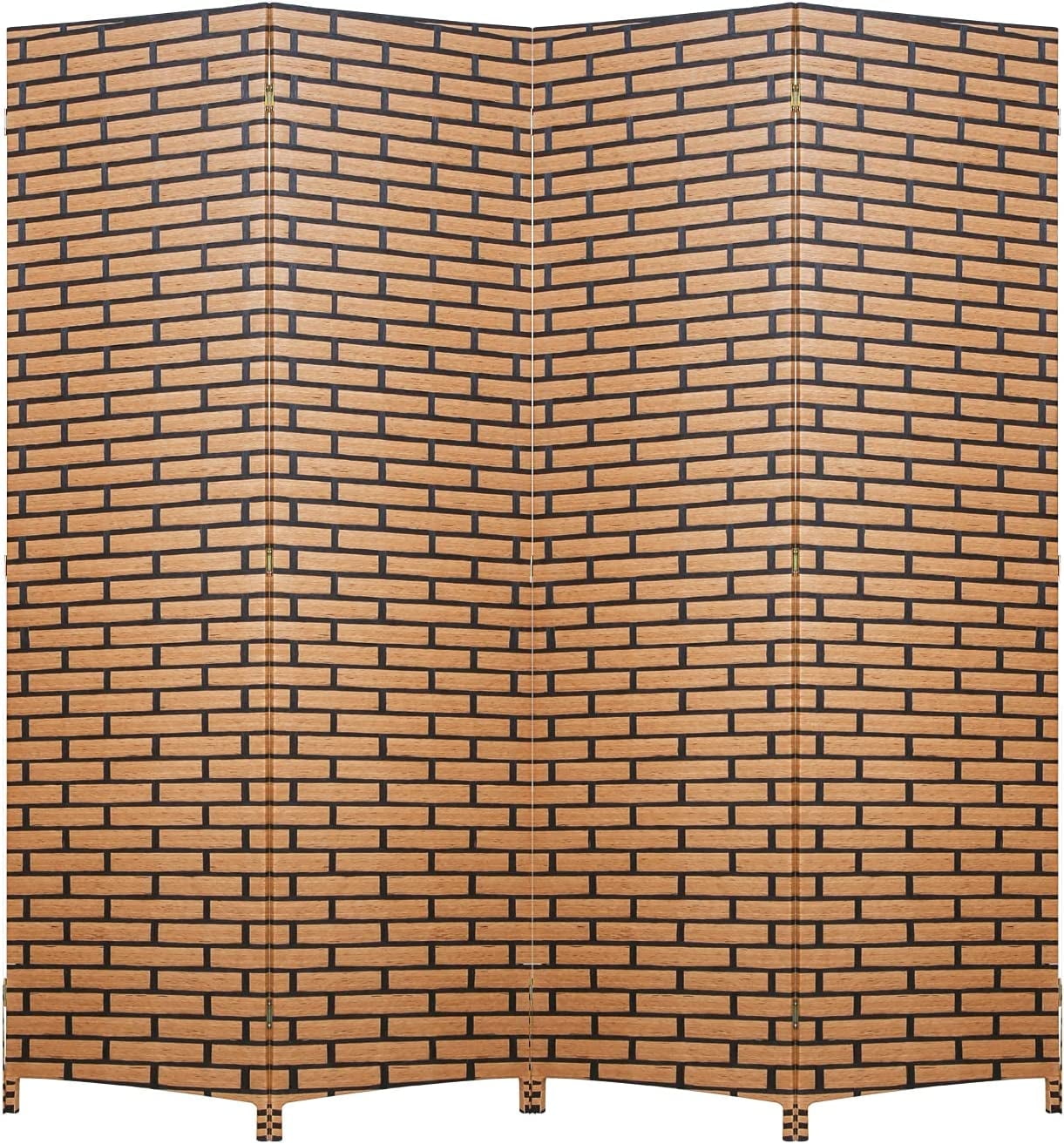 PayLessHere 4 Panel Simple Pastoral Style Foldable Porch Living Room ...