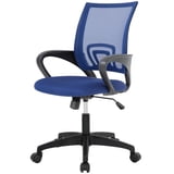 PayLessHere Blue Ergonomic Office Chair - Adjustable Mesh w/Lumbar ...