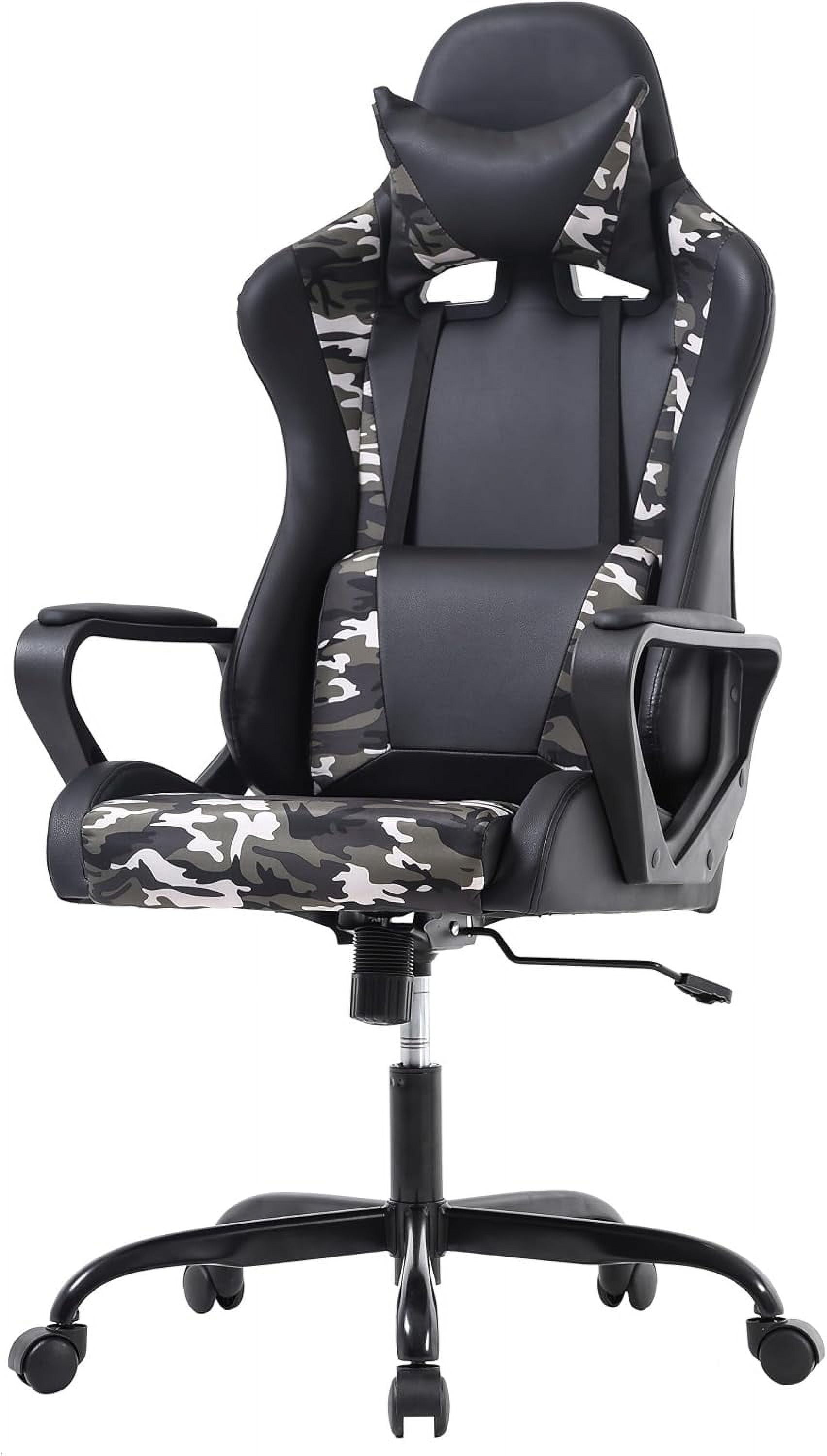 Ergonomic Office Gaming Chair with Adjustable Metal Base, Executive ...