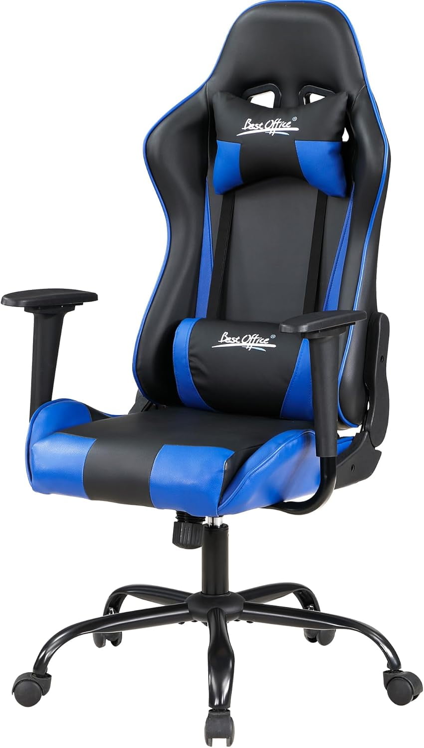 PayLessHere Gaming Chair Ergonomic Office Chair with Lumbar Support ...