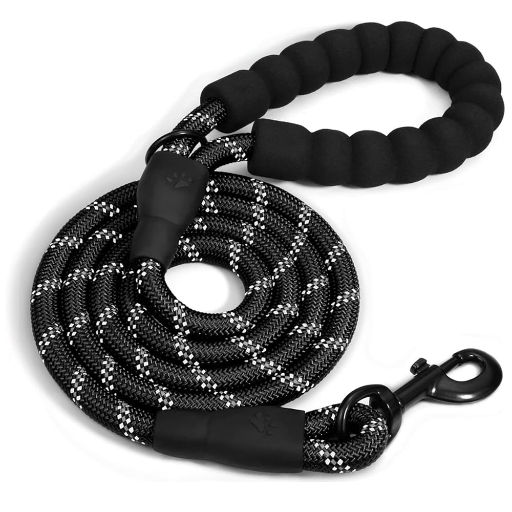 PayUSD 5 FT Dog Leash, Comfortable Padded Handle, Reflective Threads ...