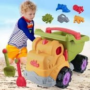 Gymax Heavy Duty Kid Ride-on Sand Digger Excavator Digging Scooper Toy ...