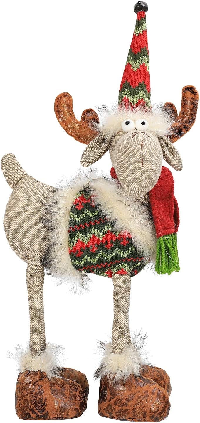 PayUSD Christmas Decorations,Christmas Moose Decorations Plush Toy Pet ...